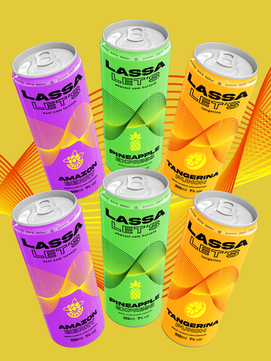 Six Pack Lassa Let's Mix de sabores - LASSALETI